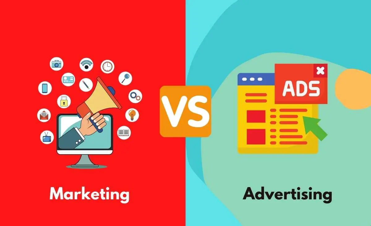 Marketing vs. Advertising Differences: In Tabular Form, Points, Definitions, Examples, Images ...