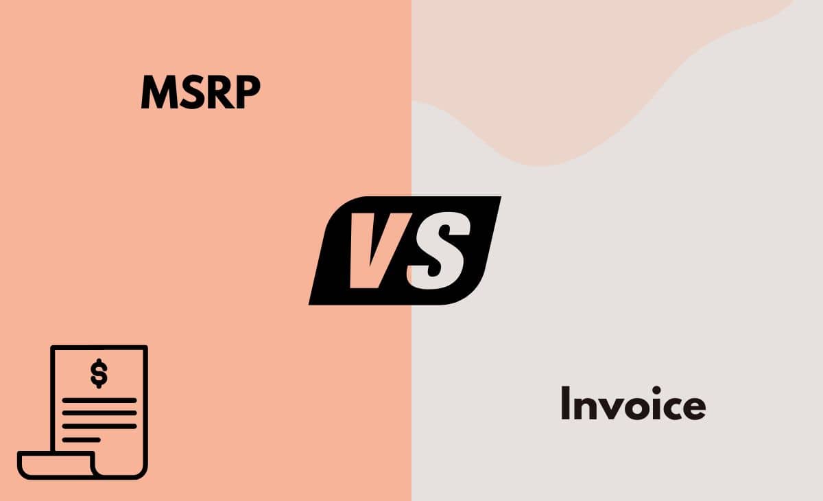 MSRP Vs Invoice What s The Difference With Table 
