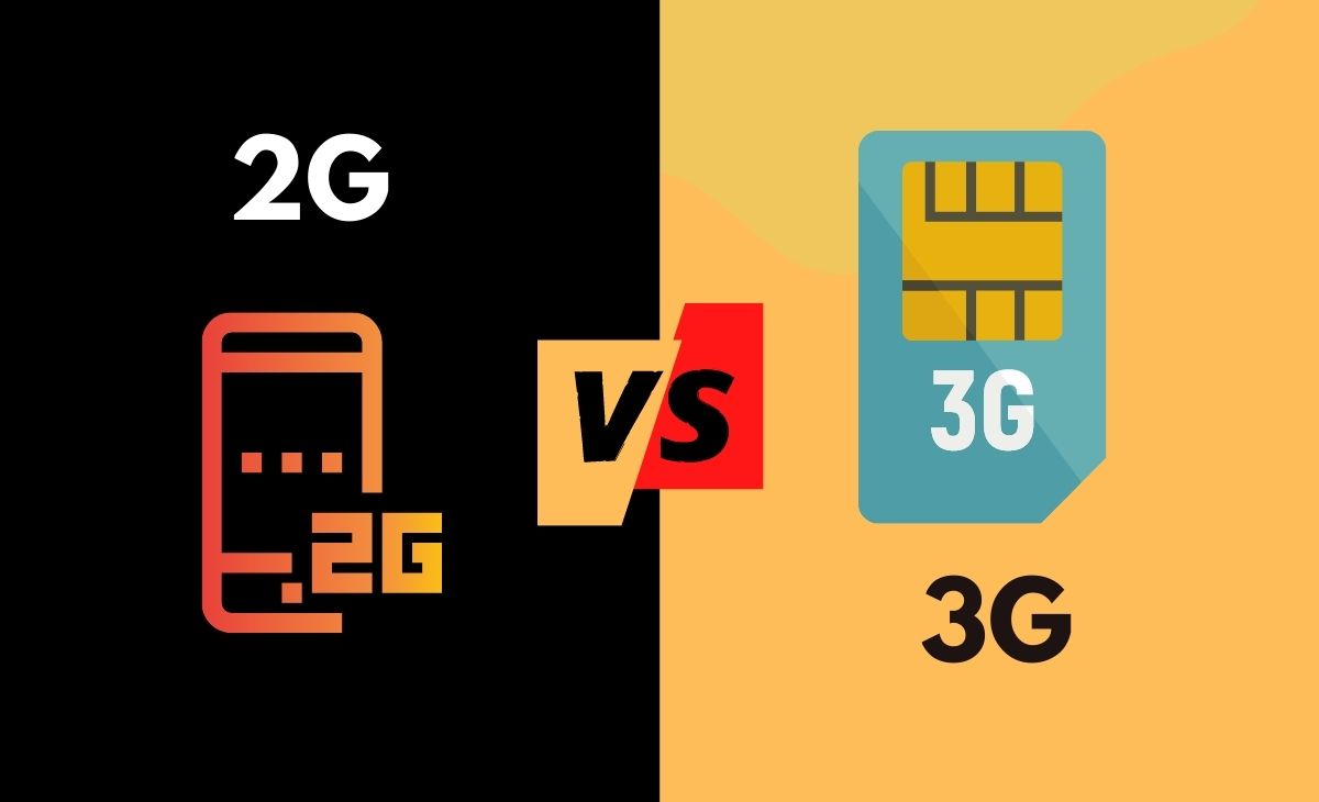 2G Vs 3G What s The Difference With Table 