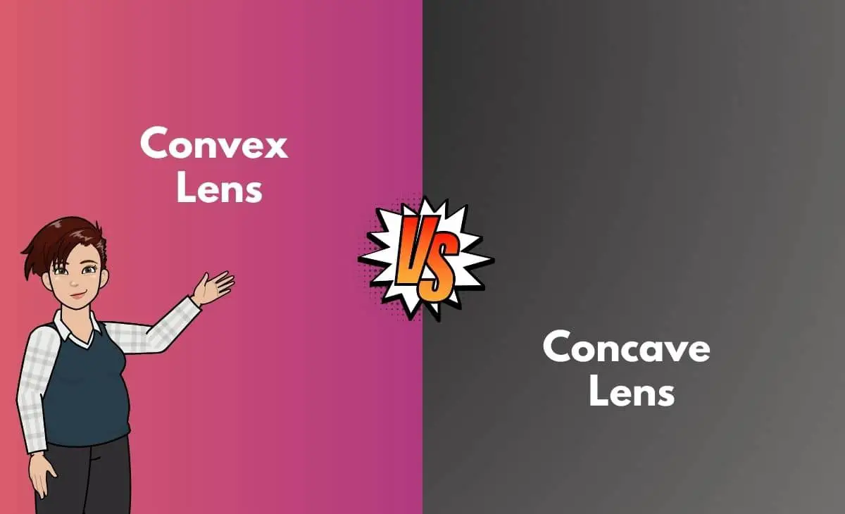 Convex Lens Vs Concave Lens Whats The Difference With Table